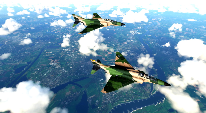 McDonnell Douglas F-4E Phantom 32 TFS Soesterberg for Microsoft Flight ...