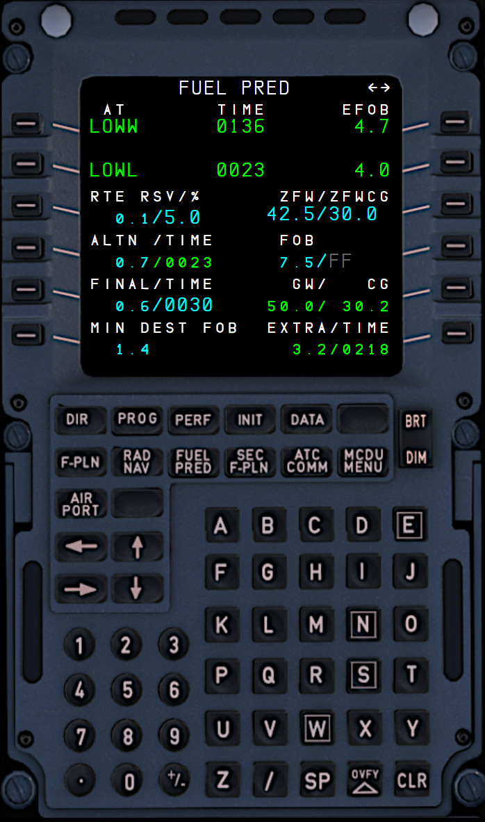 MCDU for FBW A320/HEADWIND A339 to use with AAO W/O SimBridge for ...