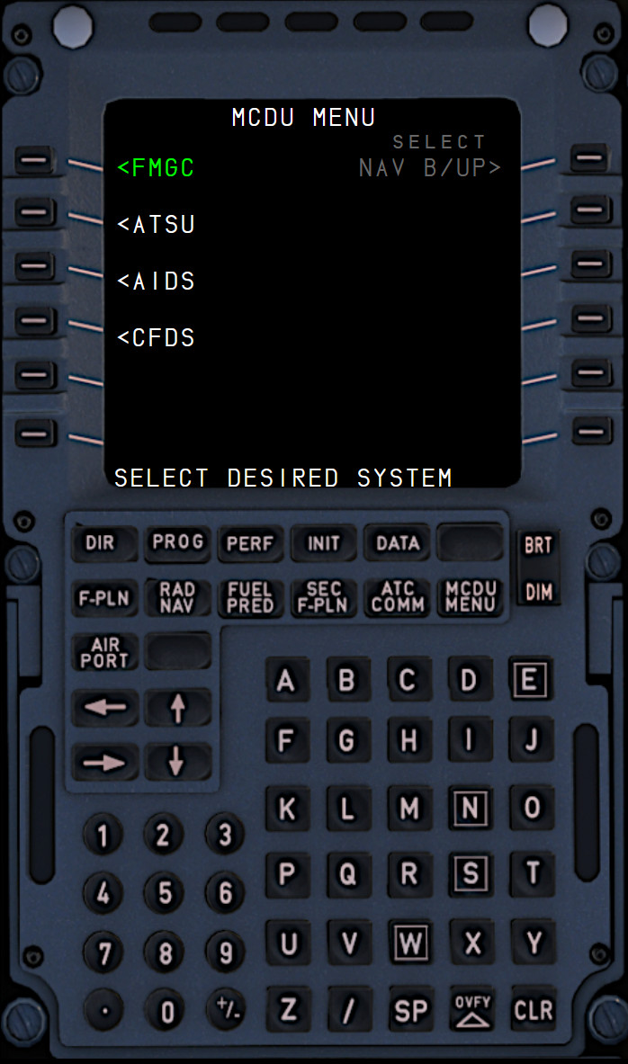 MCDU for FBW A320/HEADWIND A339 to use with AAO W/O SimBridge for Microsoft Flight Simulator | MSFS