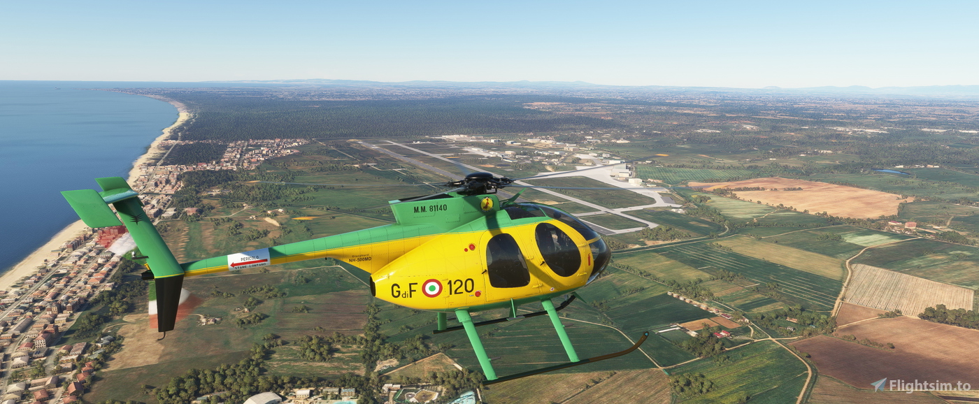 MD 500E GdiF 120 Guardia di Finanza for Microsoft Flight Simulator | MSFS