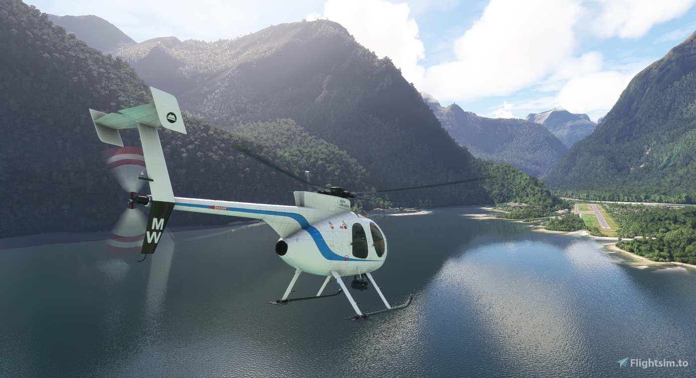 MD 500E ZK-HMW Alpine Helicopters for Microsoft Flight Simulator | MSFS
