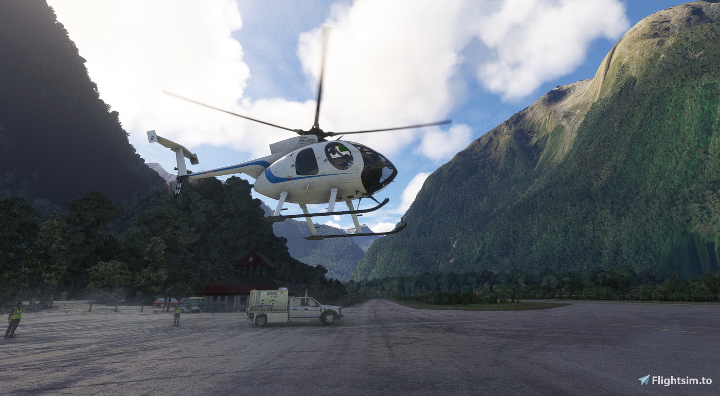 MD 500E ZK-HMW Alpine Helicopters for Microsoft Flight Simulator | MSFS