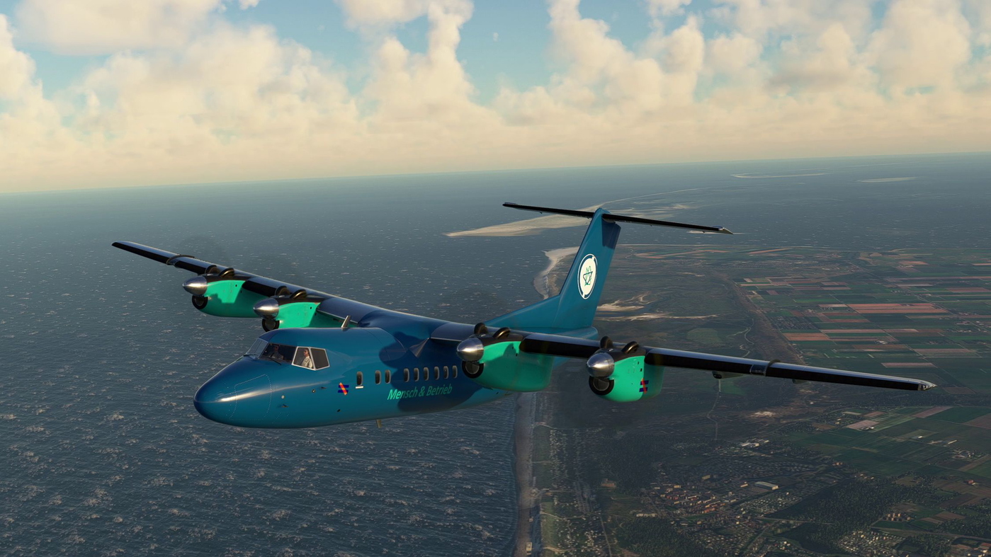 Mensch & Betrieb - Pilot´s DHC 7 - Dash 7 - Liverie for Microsoft ...
