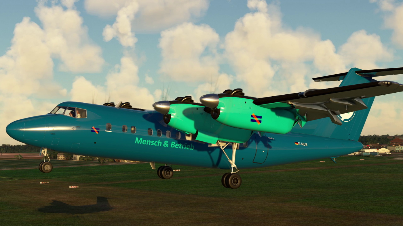 Mensch & Betrieb - Pilot´s DHC 7 - Dash 7 - Liverie for Microsoft ...