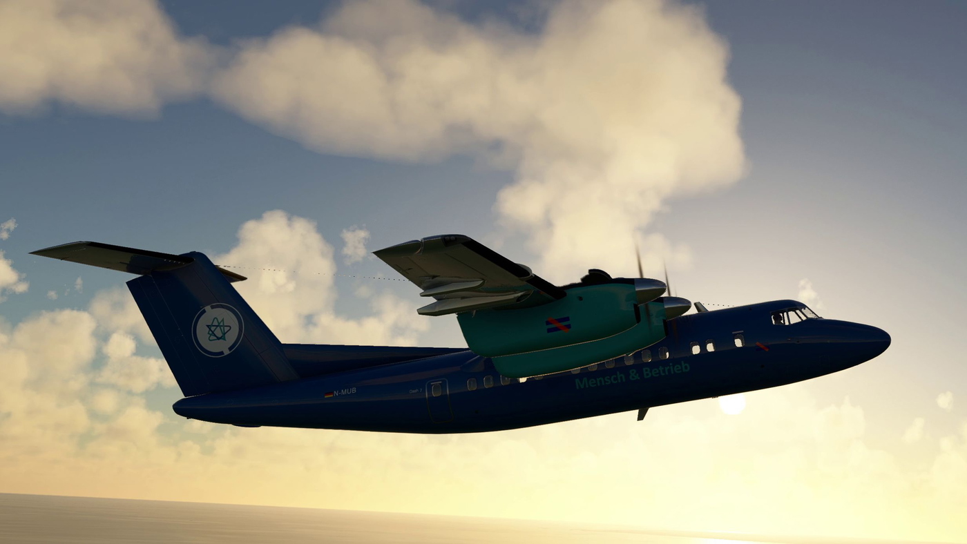 Mensch & Betrieb - Pilot´s DHC 7 - Dash 7 - Liverie for Microsoft ...