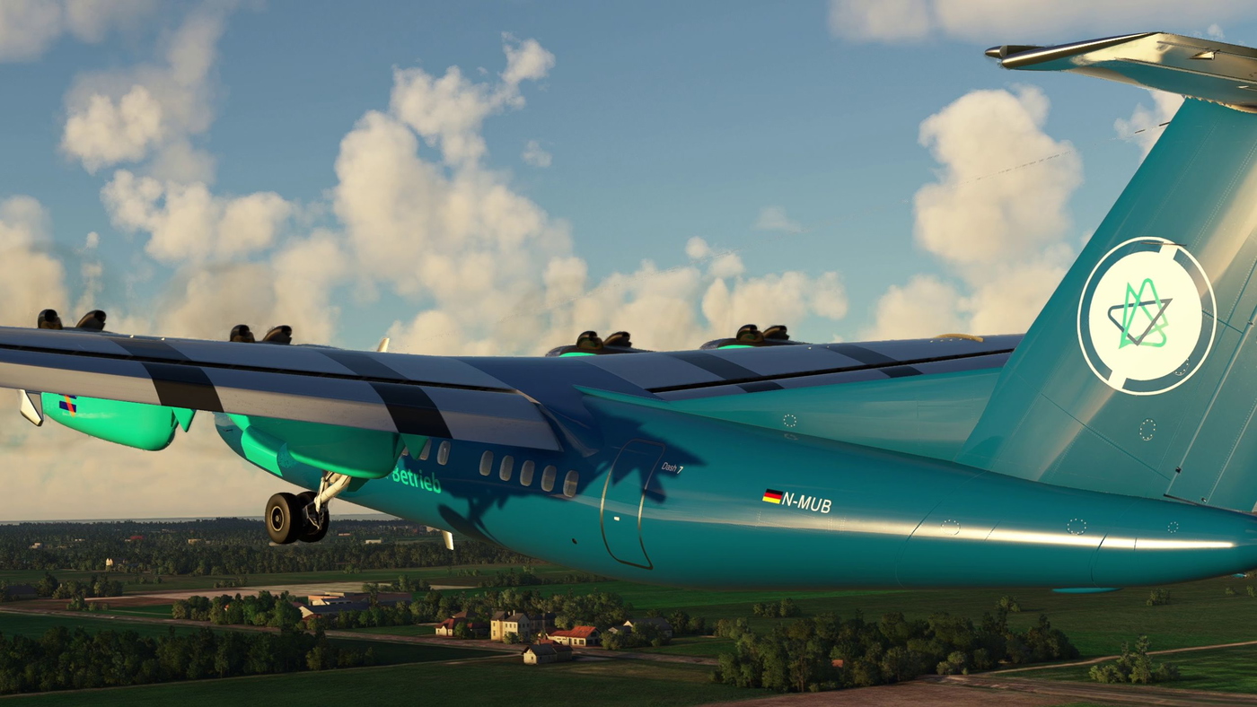 Mensch & Betrieb - Pilot´s DHC 7 - Dash 7 - Liverie for Microsoft ...