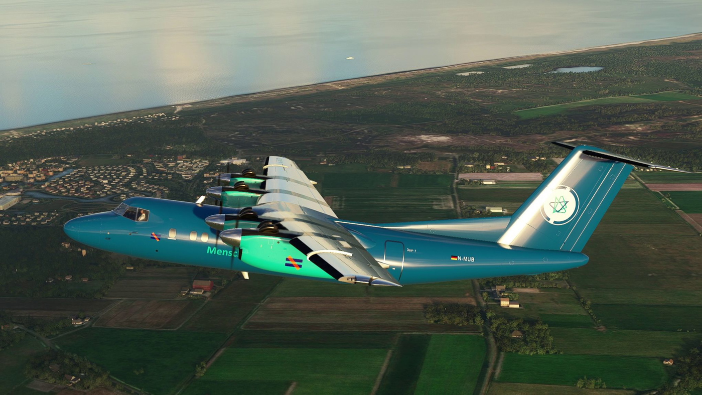 Mensch & Betrieb - Pilot´s DHC 7 - Dash 7 - Liverie for Microsoft ...