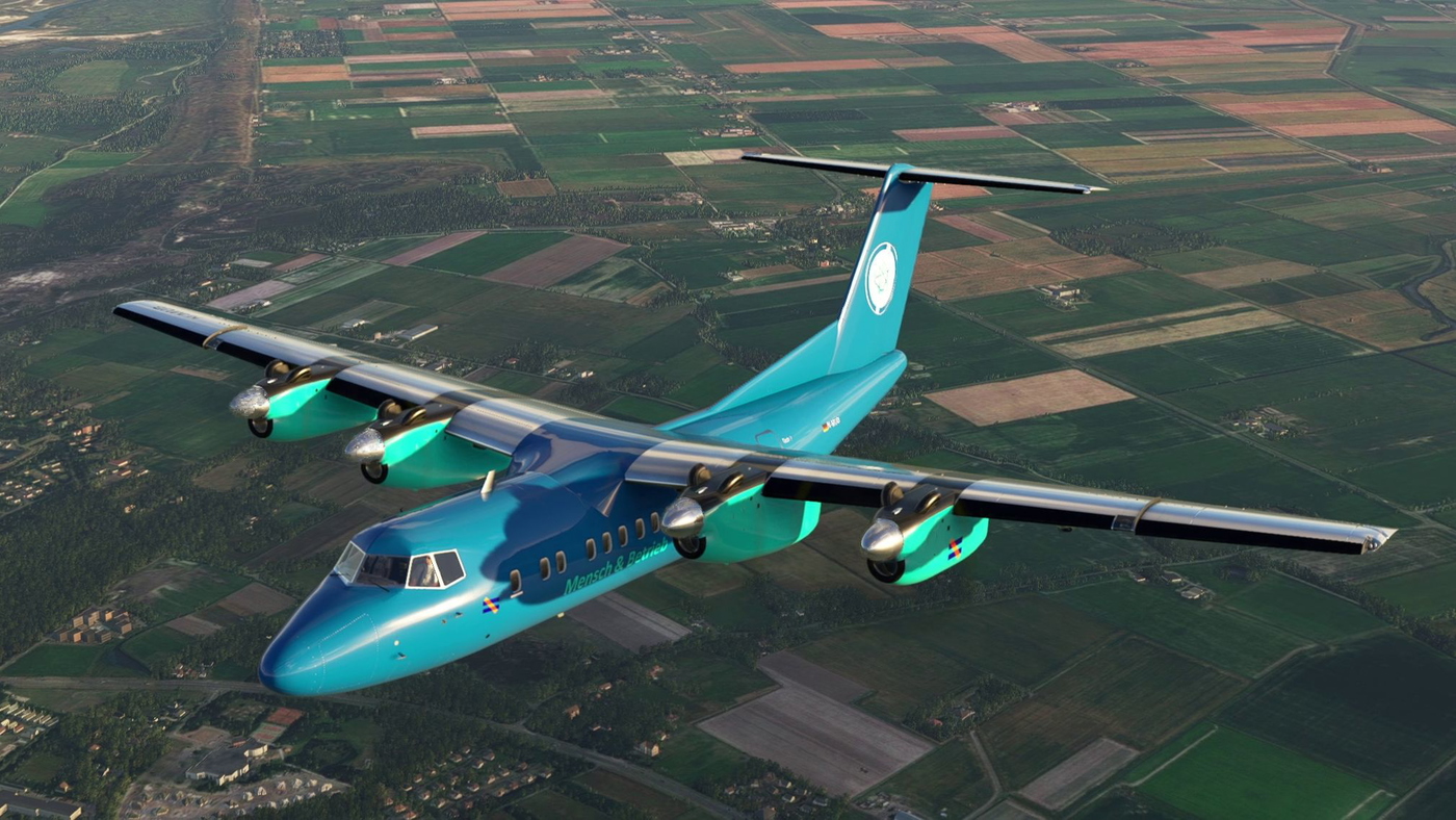 Mensch & Betrieb - Pilot´s DHC 7 - Dash 7 - Liverie for Microsoft ...