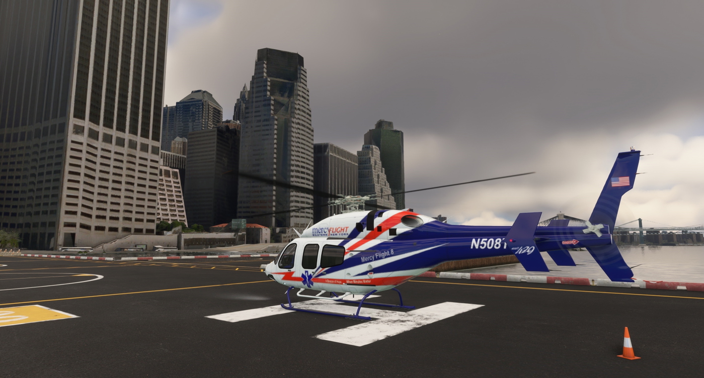 Mercy Flight NY Bell 429 para Microsoft Flight Simulator | MSFS