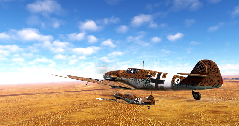 Messerschmitt Bf-109G-2 JG77 Black 7 for Microsoft Flight Simulator | MSFS