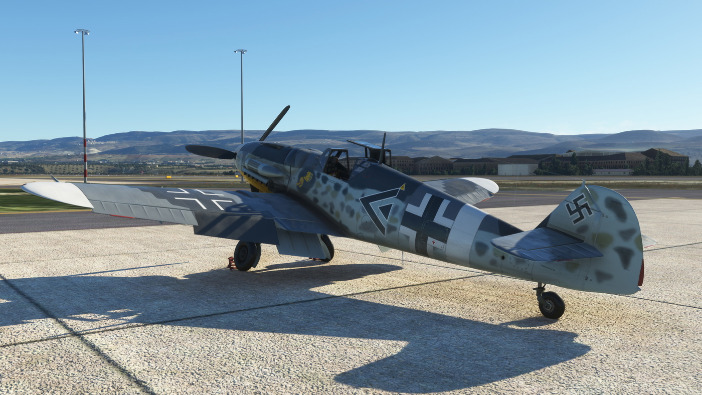 Messerschmitt Bf 109G-2/Trop "Schwarzer Doppelwinkel" Stab I./JG 77 for ...