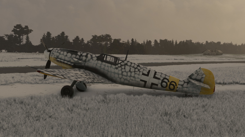 Messerschmitt Bf 109G-6 "Black 66" 102/I Ö.V.Szd. (RHAF) for Microsoft ...
