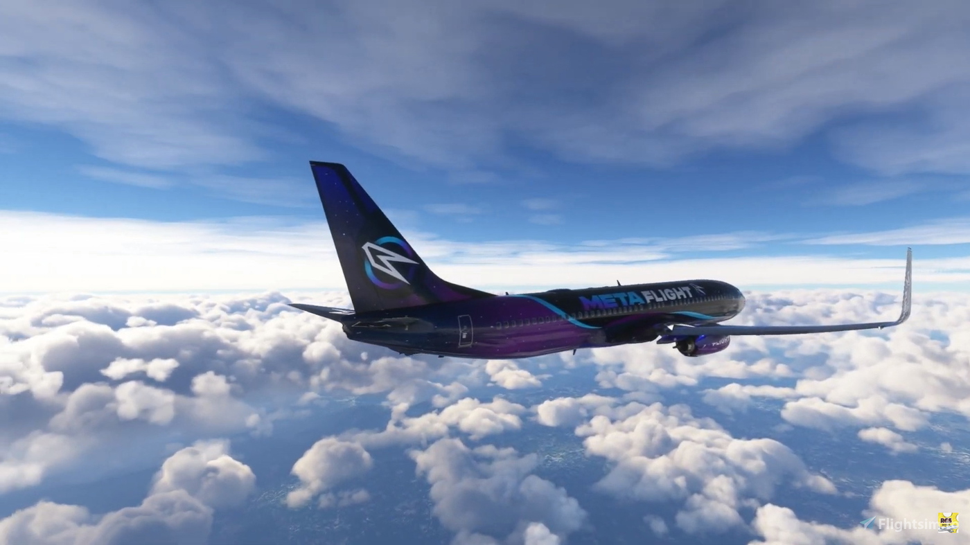 METAFLIGHT livrée PMDG Boeing 737 - 800 officielle de MetaFlight for ...
