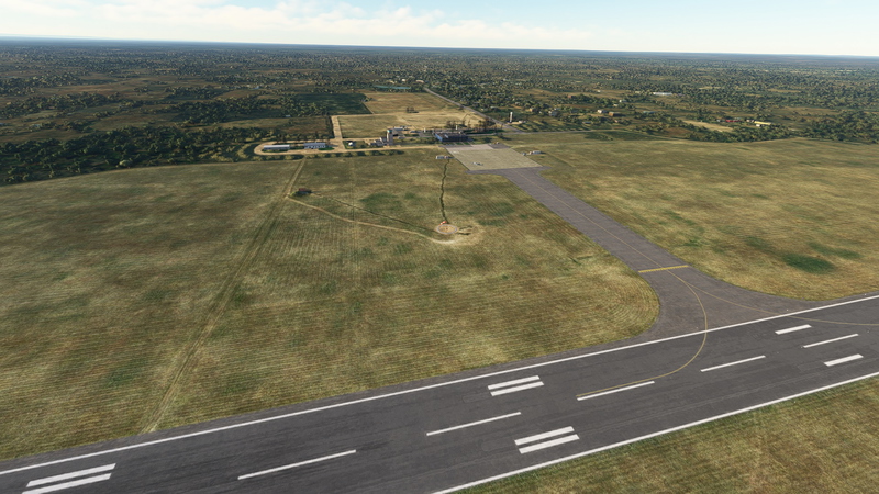 Mfuwe Intl Airport Zambia (FLMF) for Microsoft Flight Simulator | MSFS
