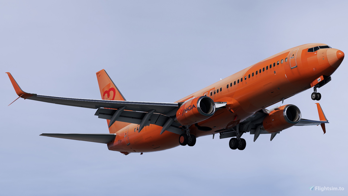 MGA ex Mango (TC-MGR) - PMDG 737-800 for Microsoft Flight Simulator | MSFS