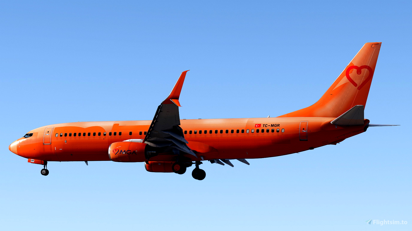 MGA ex Mango (TC-MGR) - PMDG 737-800 for Microsoft Flight Simulator | MSFS