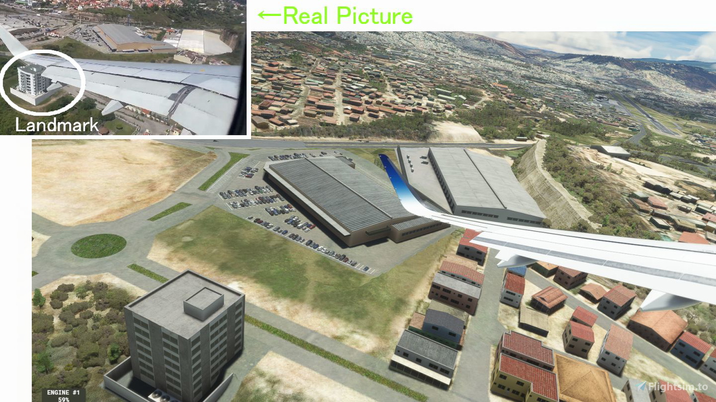 (MHTG) Toncontin Intl Airport enhancement for Microsoft Flight ...