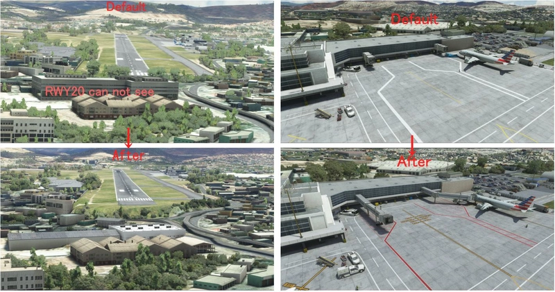 (MHTG) Toncontin Intl Airport enhancement for Microsoft Flight ...