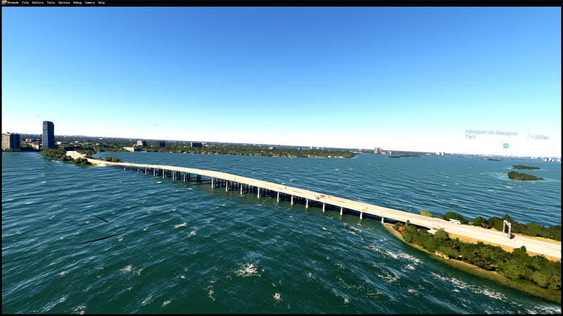 Miami bridges Enhancement for Microsoft Flight Simulator | MSFS