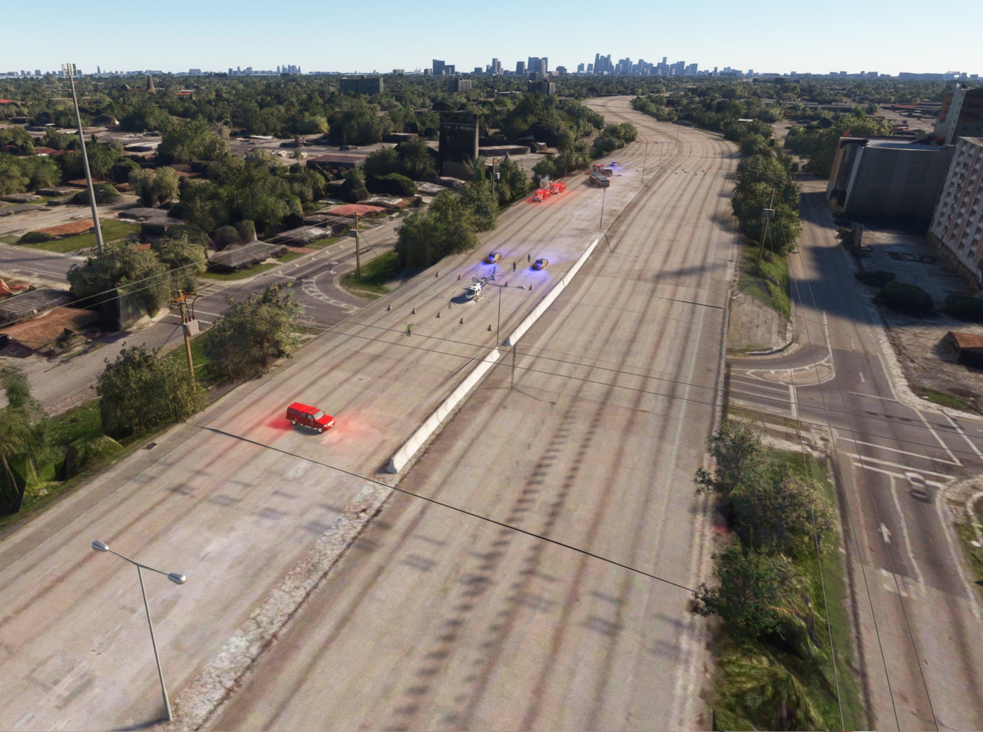 HIGH SPEED PURSUIT ON I-95 MIAMI для Microsoft Flight Simulator | MSFS