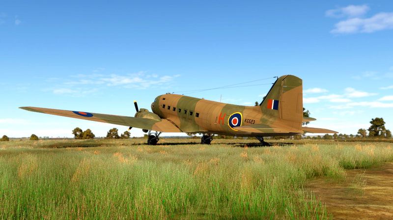 Microsoft / Aeroplane Heaven C-47D - RAF KG523, "H" - 267 Squadron ...