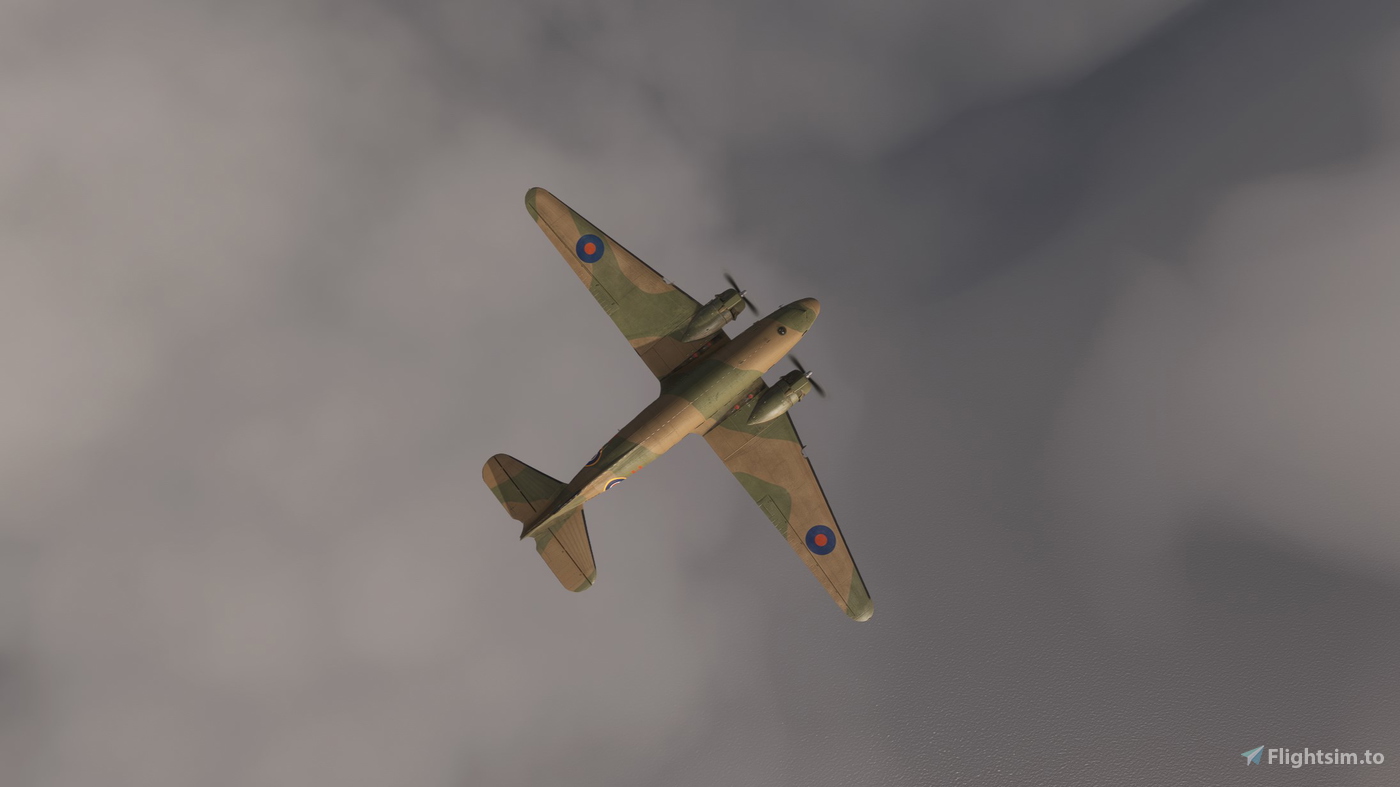 Microsoft / Aeroplane Heaven C-47D - RAF KG523, "H" - 267 Squadron ...