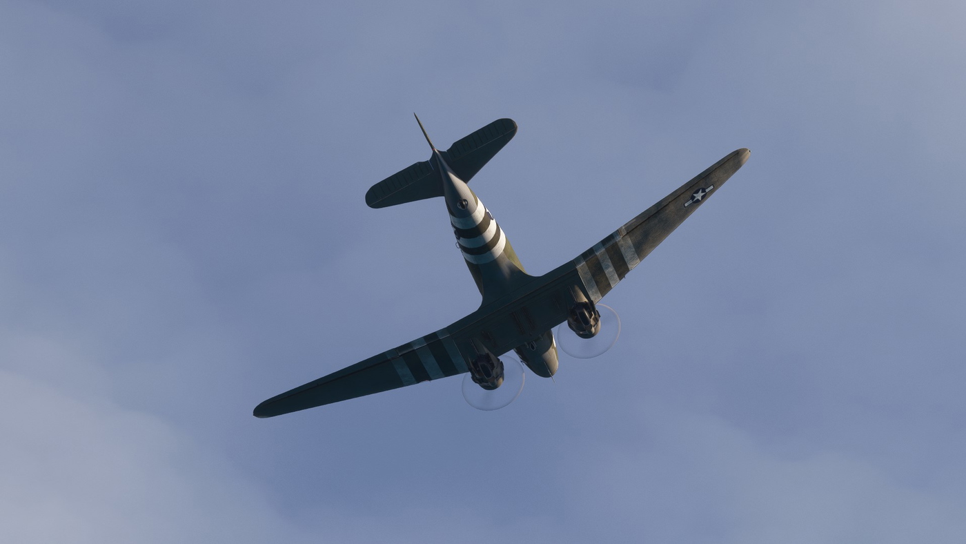 Microsoft / Aeroplane Heaven C-47D Skytrain - "M5" livery with US ...