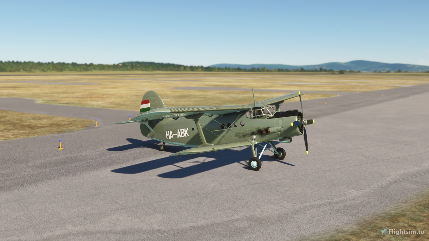 Microsoft Antonov AN2 / HA-ABK for Microsoft Flight Simulator | MSFS