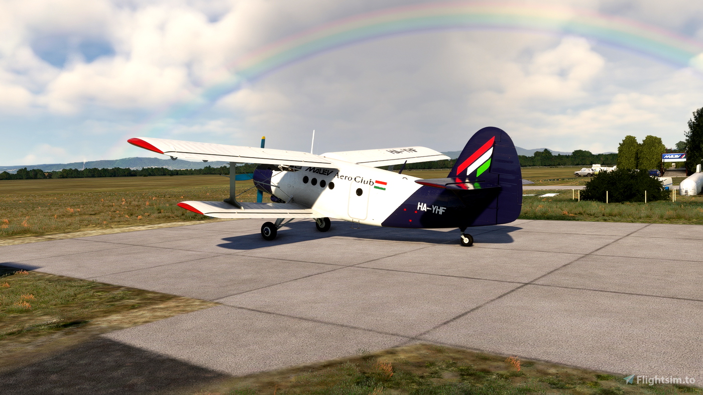 Microsoft Antonov AN2 / Malev Aero Club / HA-YHF for Microsoft Flight ...