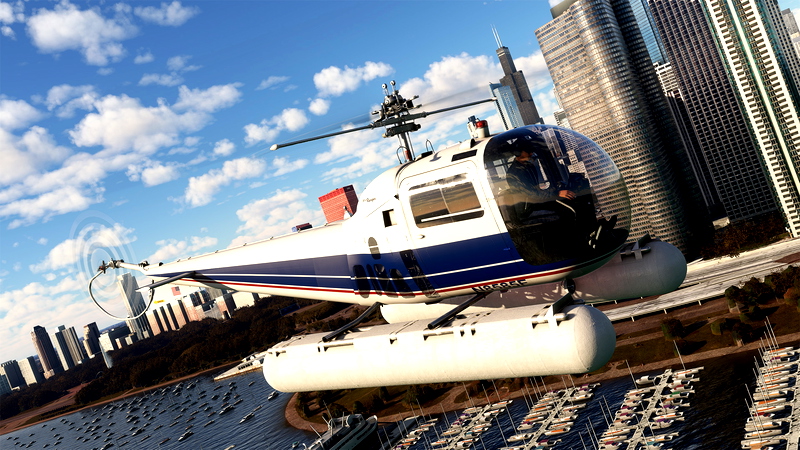 Microsoft Bell 47J Ranger - N8585F (and with Dynamic Registration) for ...