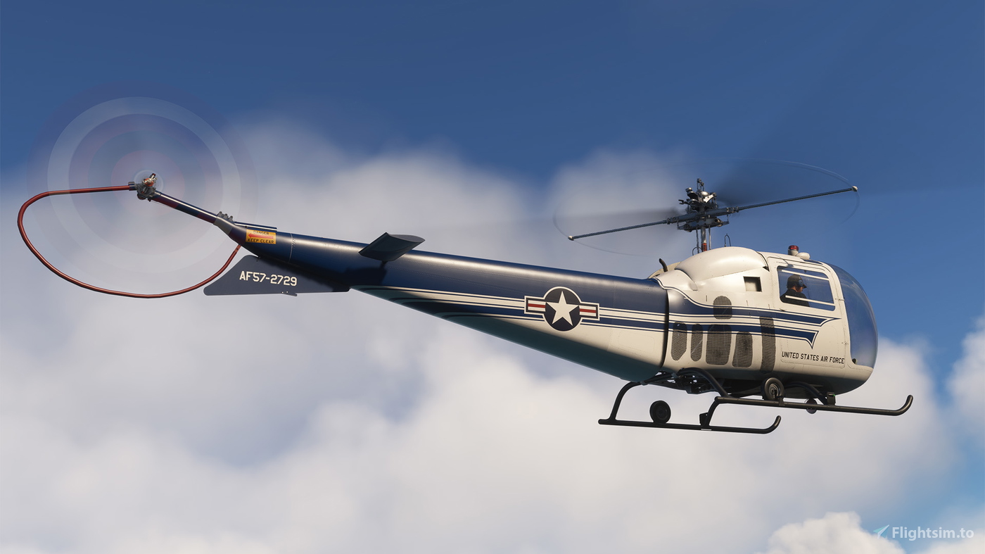 Microsoft Bell 47J Ranger - U.S. Air Force (57-2729) for Microsoft ...