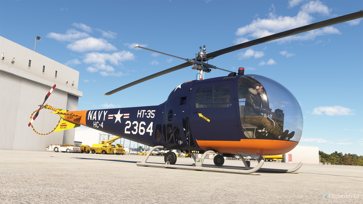 Microsoft Bell 47J Ranger - U.S. Navy (142364) for Microsoft Flight ...