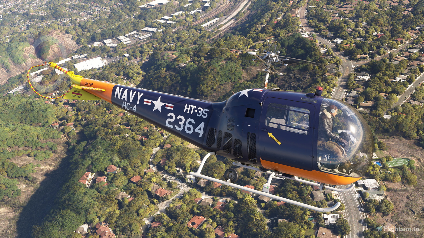 Microsoft Bell 47J Ranger - U.S. Navy (142364) for Microsoft Flight ...