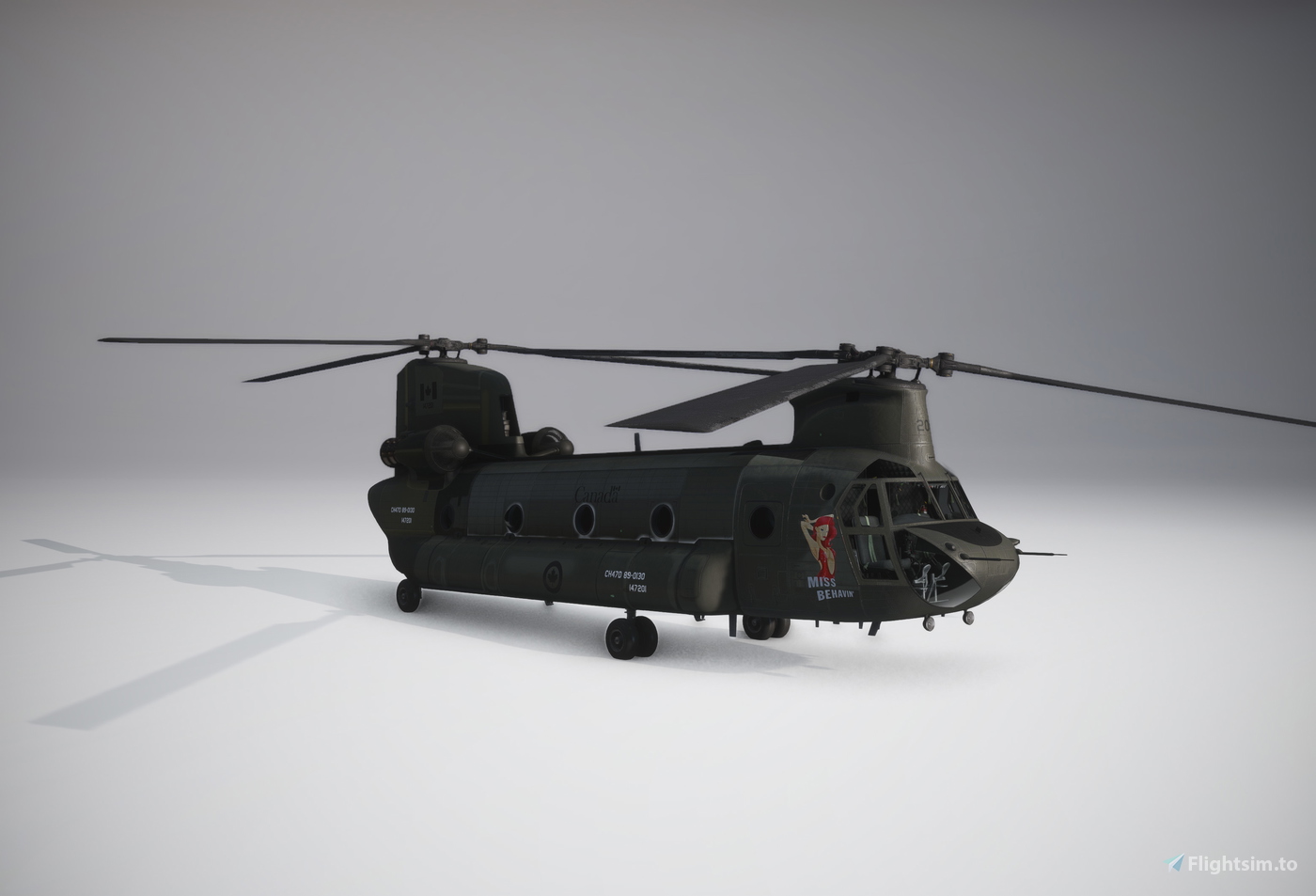 Miltech CH-47D "Miss Behavin" for Microsoft Flight Simulator | MSFS