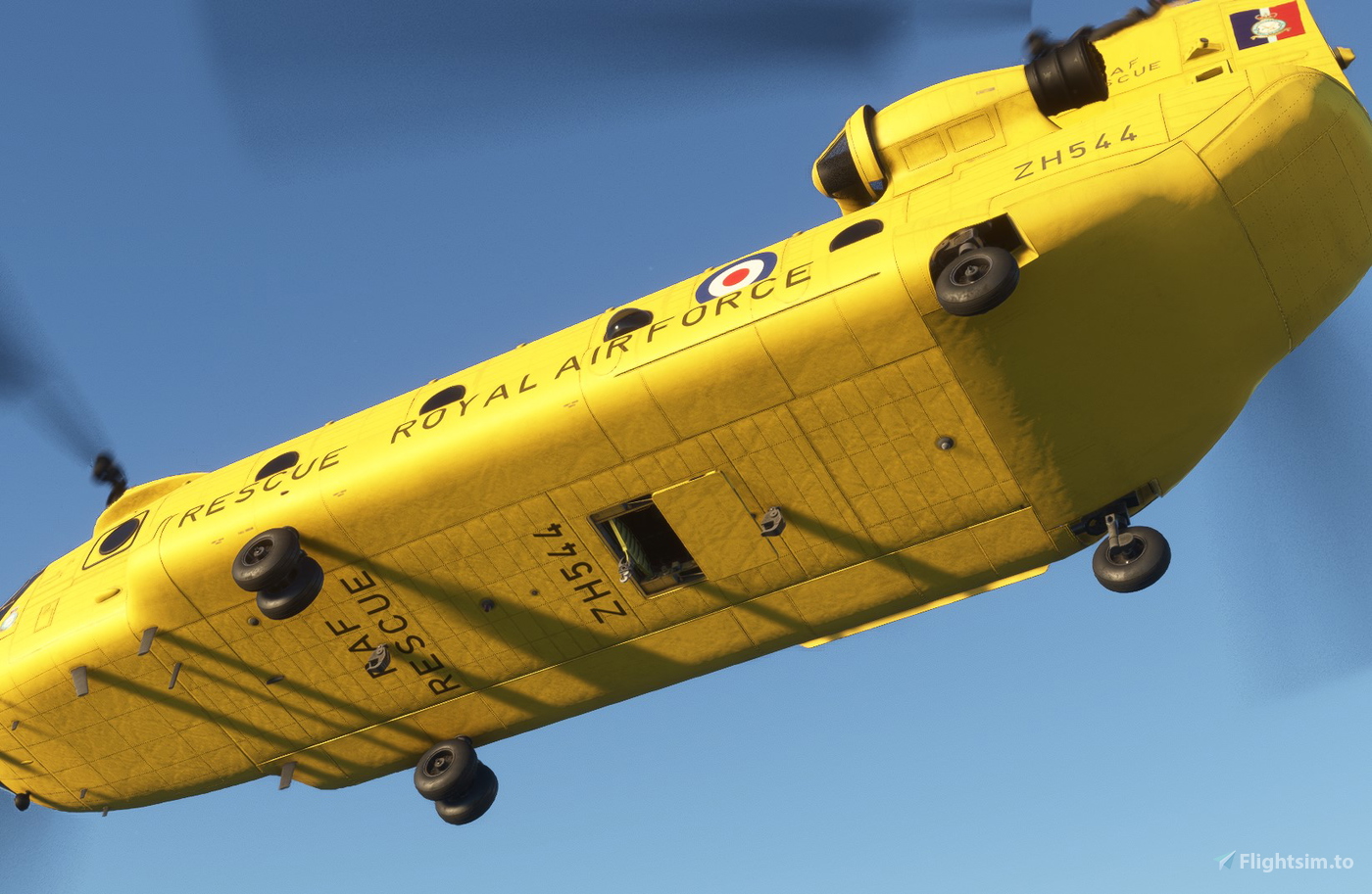 Miltech CH47-D RAF Search and Rescue ZH544 for Microsoft Flight ...