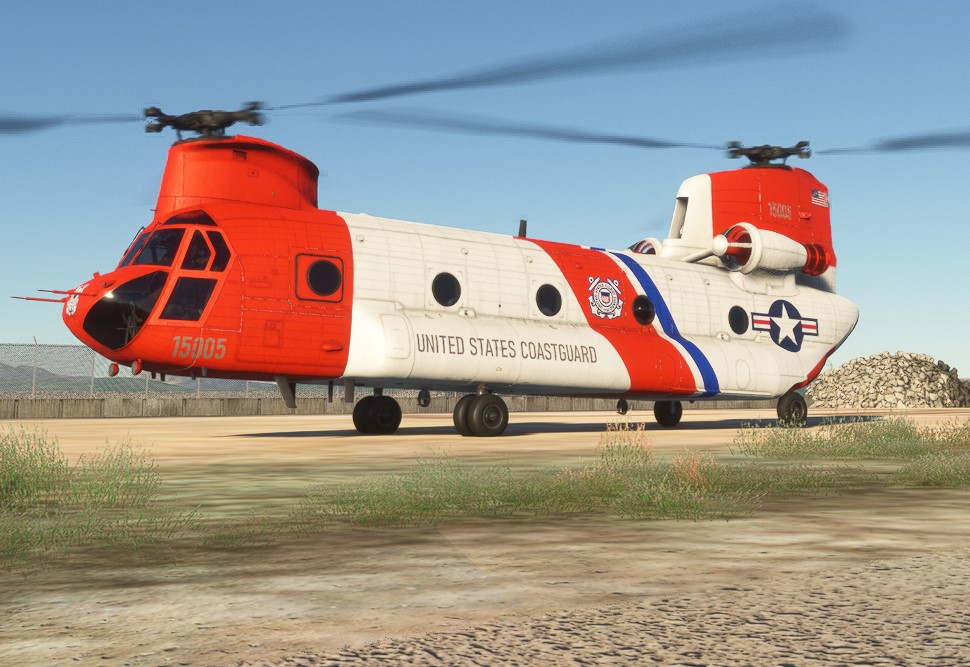 Miltech Chinook CH47 – US Coast Guard (15005) für Microsoft Flight ...
