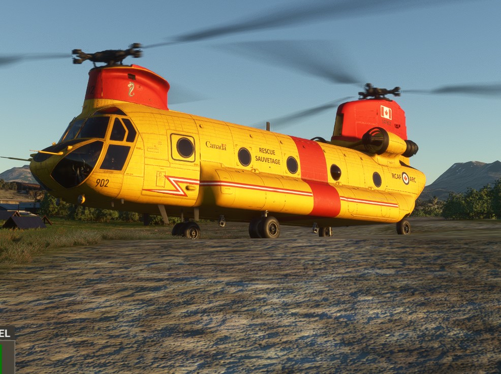 Miltech Chinook CH47D - RCAF -Search & Rescue (Snake 902) for Microsoft ...
