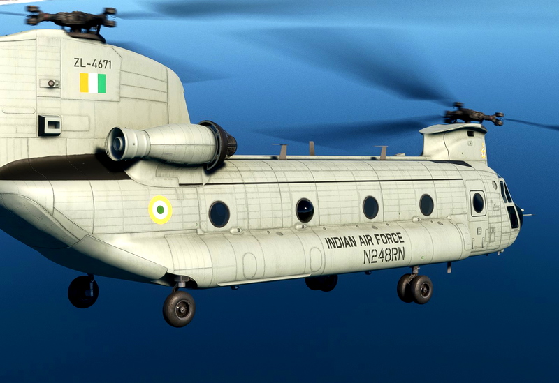 Miltech CH-47D Liveries for Microsoft Flight Simulator | MSFS
