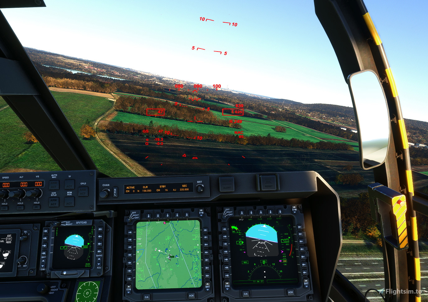 Miltech Osprey MV-22B HUD/HMD AddOn for Microsoft Flight Simulator | MSFS