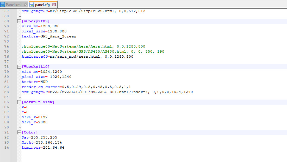 Miltech Osprey MV-22B HUD/HMD AddOn for Microsoft Flight Simulator | MSFS