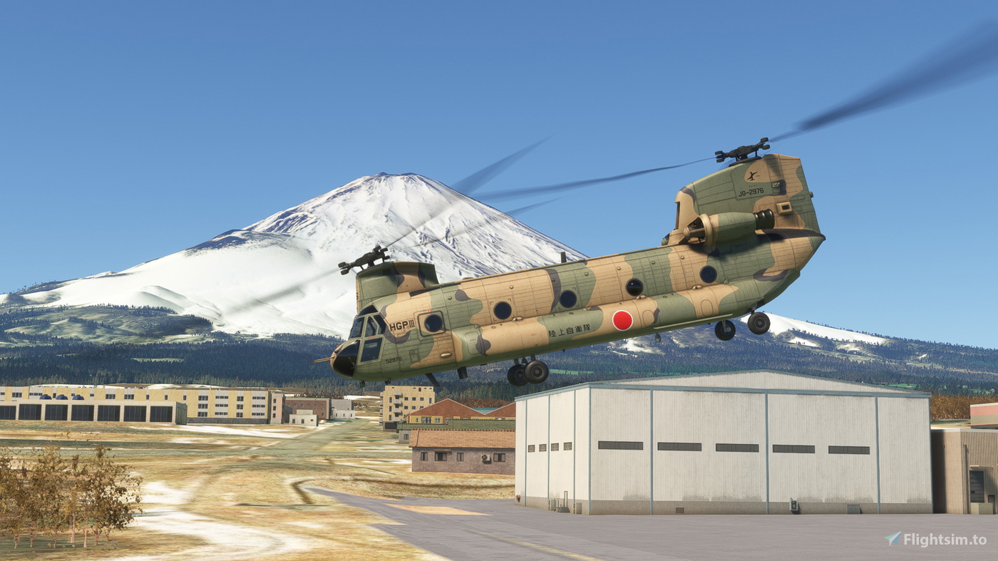 Miltech Simulations CH-47J | JGSDF 1st Transportation Helicopter Gp 103 ...