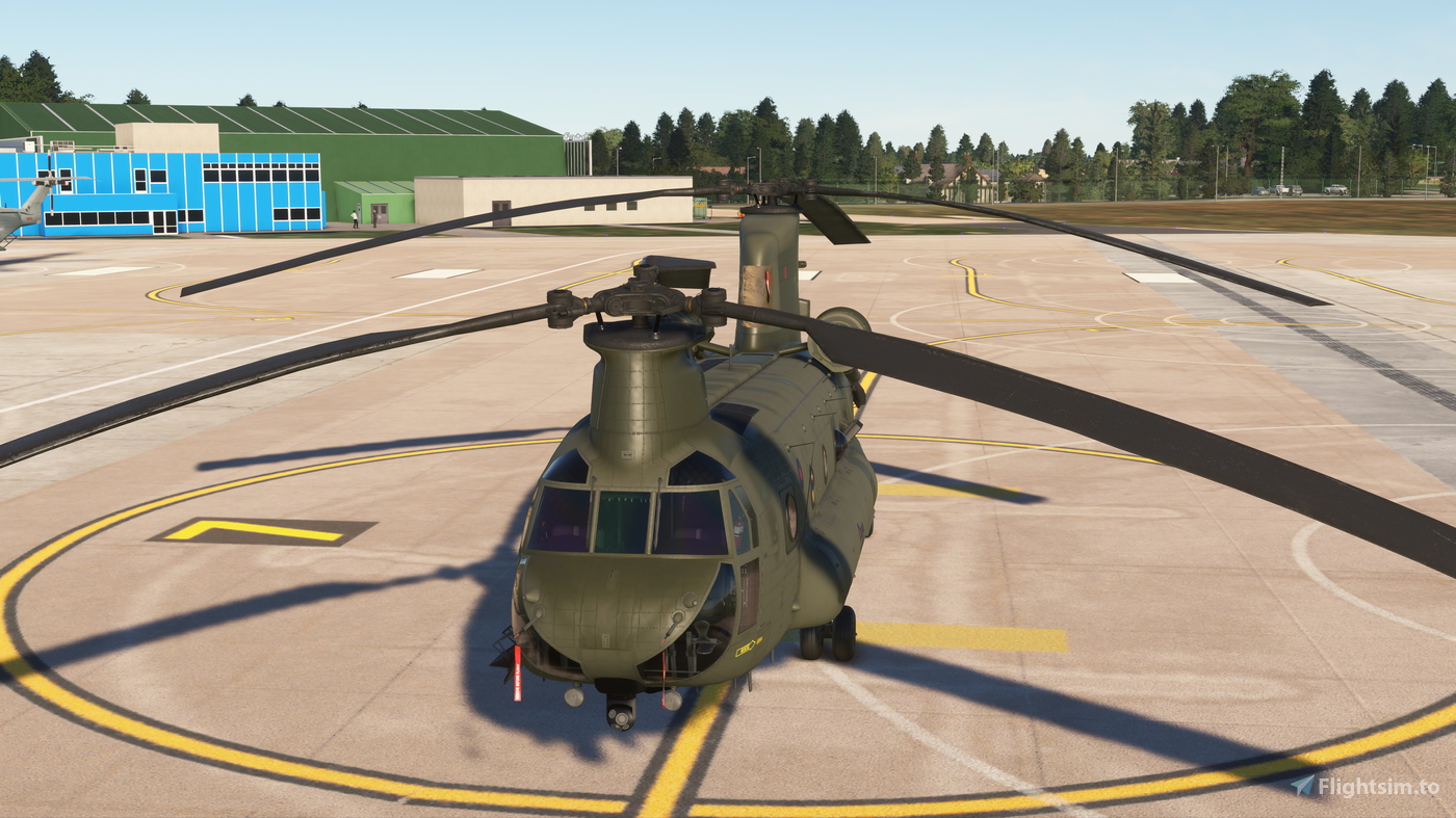 MiltechSimulations_CH47D_RAF ZD983, Display 2023 for Microsoft Flight ...