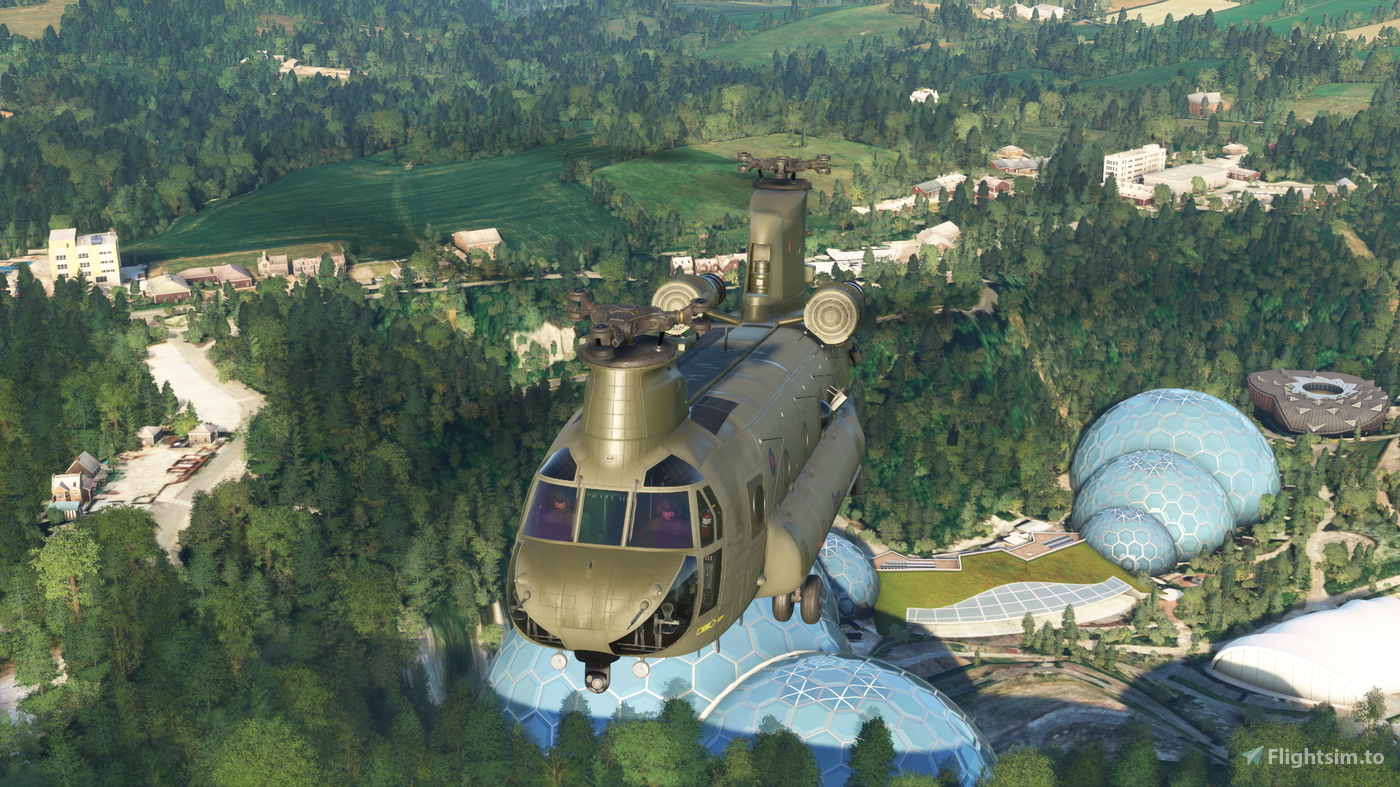 MiltechSimulations_CH47D_RAF ZD983, Display 2023 for Microsoft Flight ...