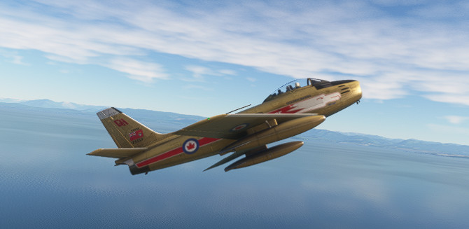 Milviz F-86 Sabre Liveries for Microsoft Flight Simulator | MSFS