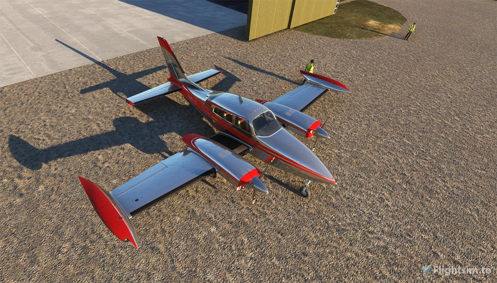 Milviz 310R Livery (Custom Tail Number) for Microsoft Flight Simulator ...