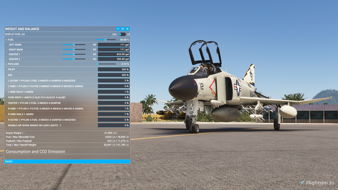 Milviz F-4J Phantom II - Full Aircraft (Native Conversion) for ...