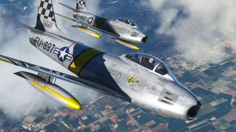Milviz F-86 Sabre - Full Aircraft (Native Conversion) for Microsoft ...