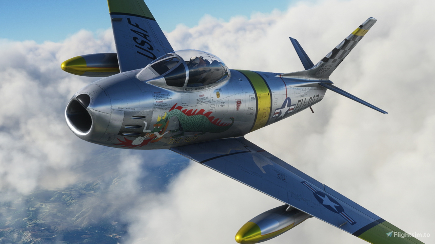 Milviz F-86 Sabre - Full Aircraft (Native Conversion) for Microsoft ...