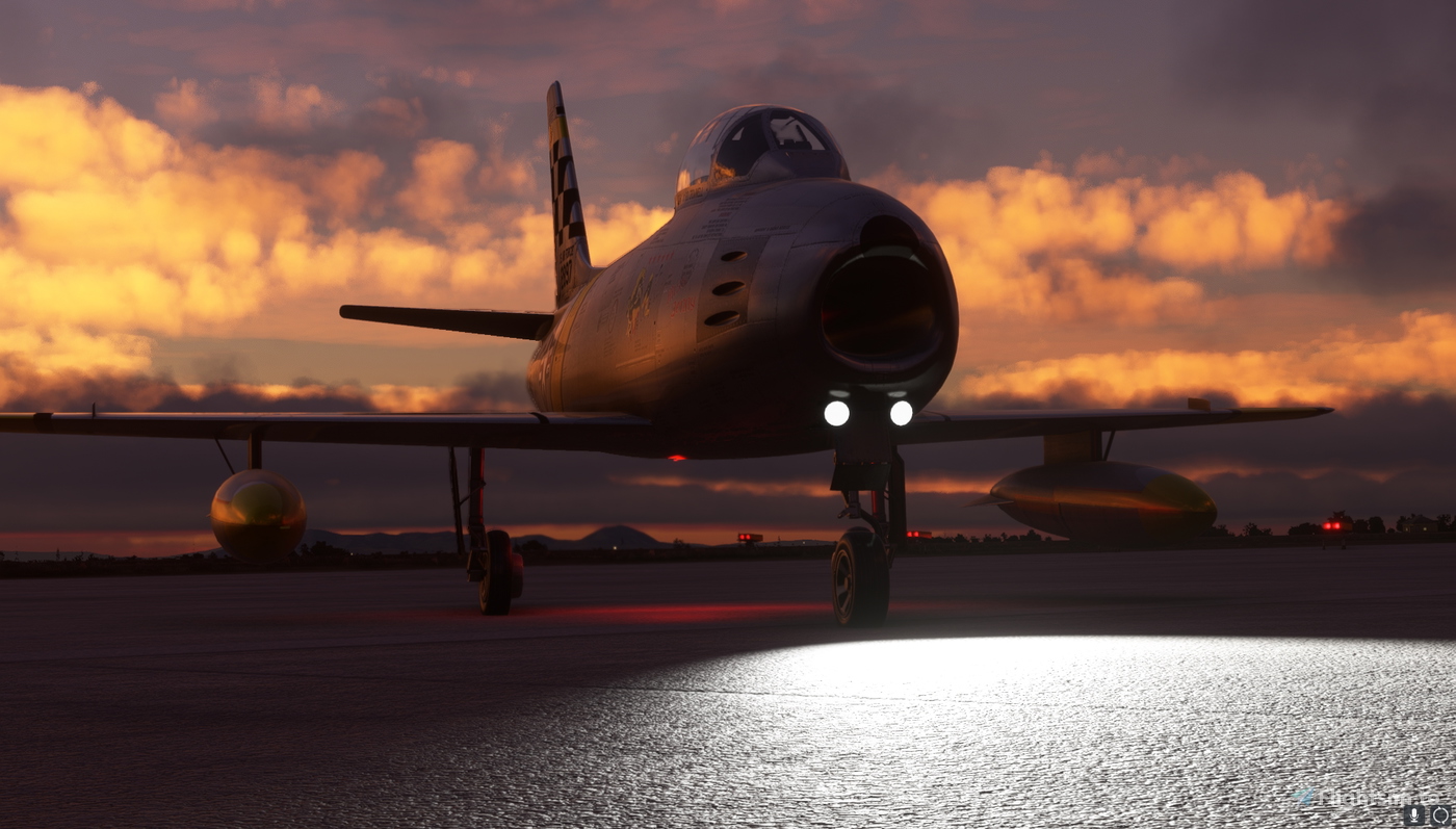 Milviz F-86 Sabre - Full Aircraft (Native Conversion) for Microsoft ...