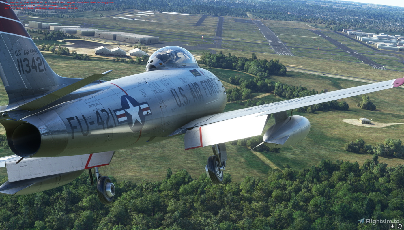 Milviz F-86 Sabre - Full Aircraft (Native Conversion) for Microsoft ...